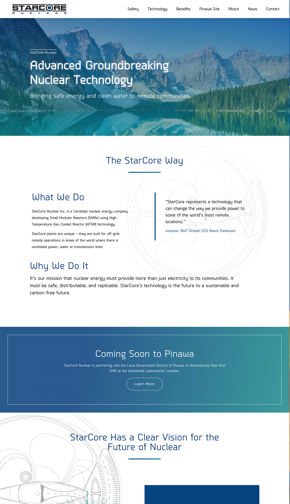 StarCore Nuclear Power - Lightning Fruit
